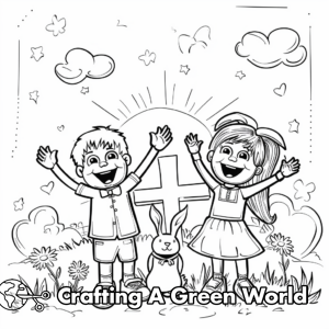 Good Friday Coloring Pages - Free & Printable!