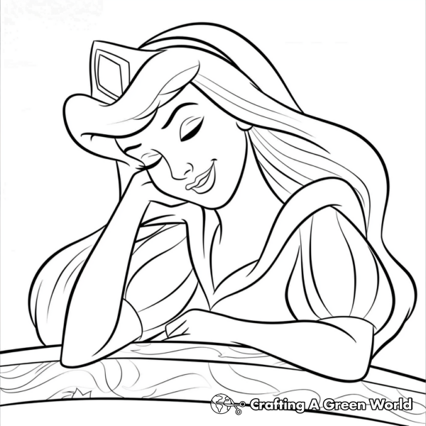 Sleeping Beauty Coloring Pages - Free & Printable!