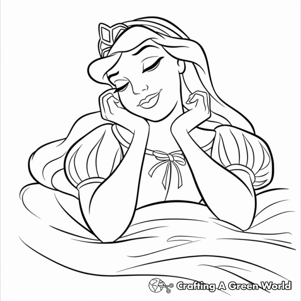 Sleeping Beauty Coloring Pages - Free & Printable!