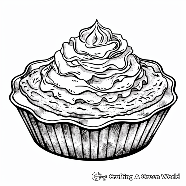 Pumpkin Pie Coloring Pages - Free & Printable!