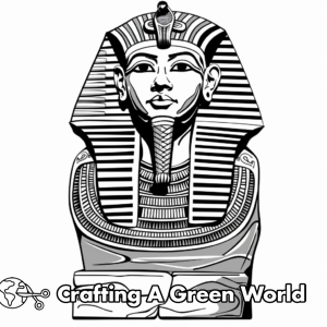 King Tut Coloring Pages - Free & Printable!