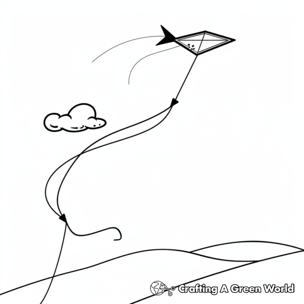 Kite Coloring Pages - Free & Printable!