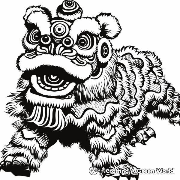 Lunar New Year Coloring Pages - Free & Printable!