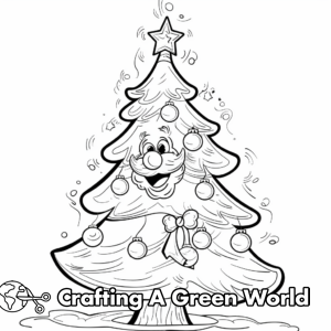 Funny Christmas Coloring Pages - Free & Printable!