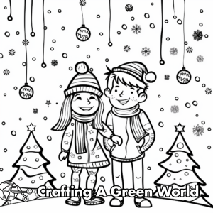 Happy Holidays Coloring Pages - Free & Printable!