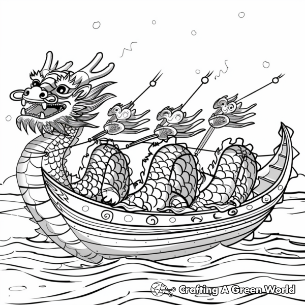 Lunar New Year Coloring Pages - Free & Printable!