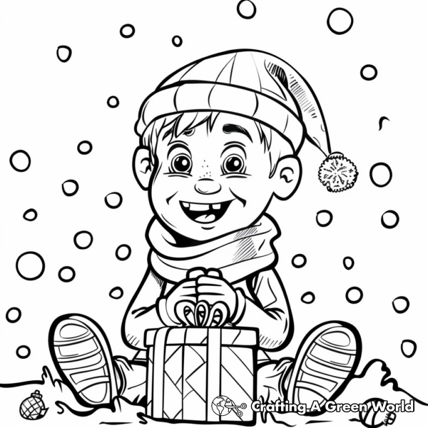 Happy Holidays Coloring Pages - Free & Printable!