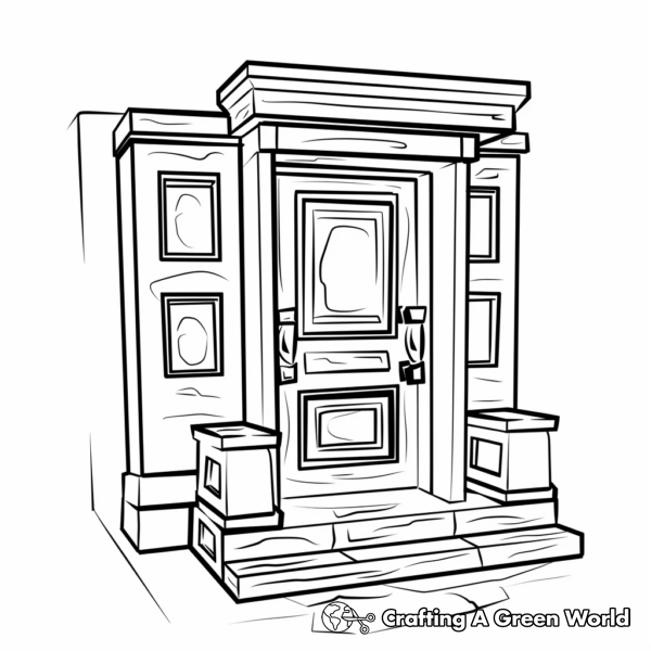 Roblox Doors Coloring Pages - Free & Printable!