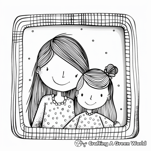 Mother's Day Card Coloring Pages - Free & Printable!