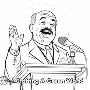 I Have A Dream Coloring Pages - Free & Printable!