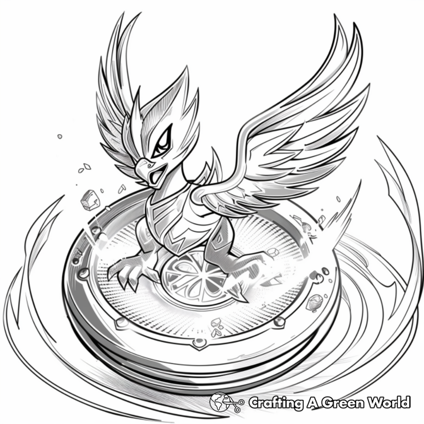 Beyblade Coloring Pages - Free & Printable!