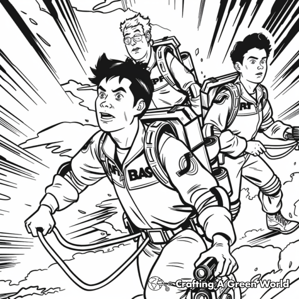 Ghostbusters Coloring Pages - Free & Printable!