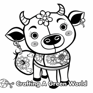 Chinese Zodiac Coloring Pages - Free & Printable!