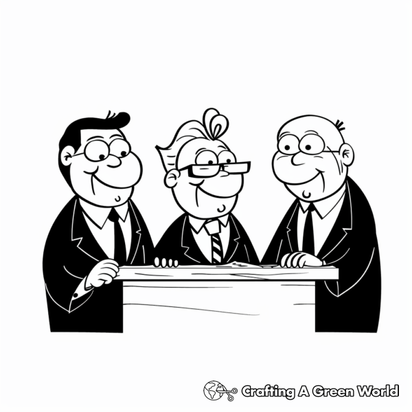 Voting Coloring Pages - Free & Printable!