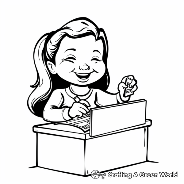 Voting Coloring Pages - Free & Printable!