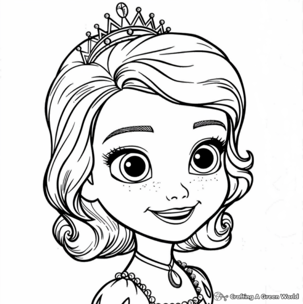Sofia The First Coloring Pages - Free & Printable!