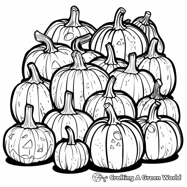 First Day Of Fall Coloring Pages - Free & Printable!