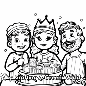 Jewish Themed Coloring Pages - Free & Printable!