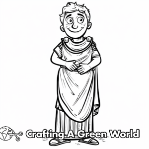 Toga Coloring Pages - Free & Printable!