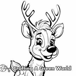 Rudolph Coloring Pages - Free & Printable!