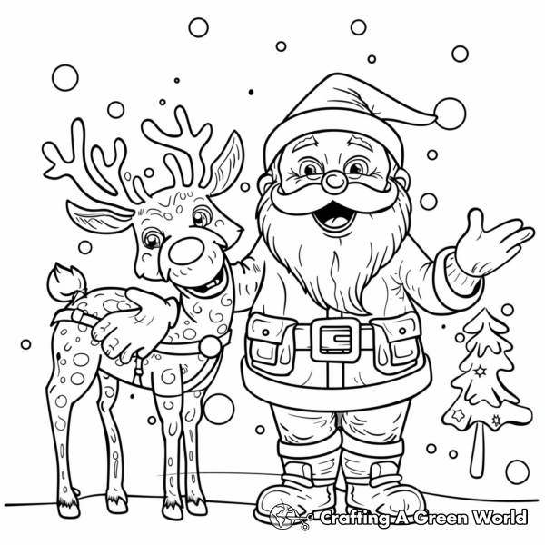 Happy Holidays Coloring Pages - Free & Printable!