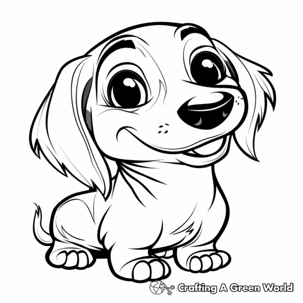 Dachshund Coloring Pages - Free & Printable!