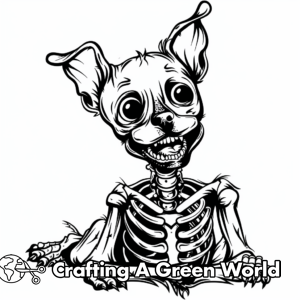 Halloween Dog Coloring Pages - Free & Printable!