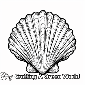 Seashell Coloring Pages - Free & Printable!