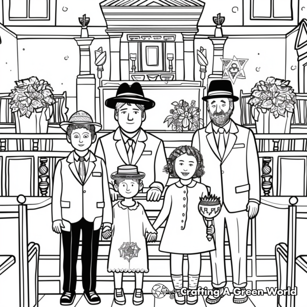 Rosh Hashanah Coloring Pages - Free & Printable!