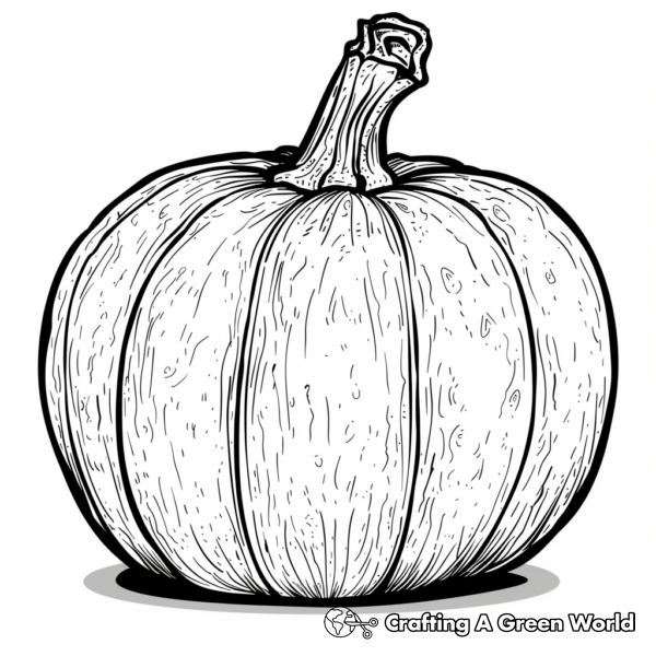 Blank Pumpkin Coloring Pages - Free & Printable!