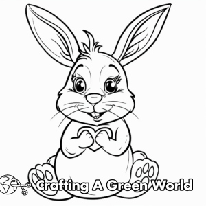 Preschool Valentines Coloring Pages - Free & Printable!