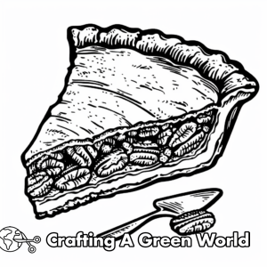 Pie Coloring Pages - Free & Printable!
