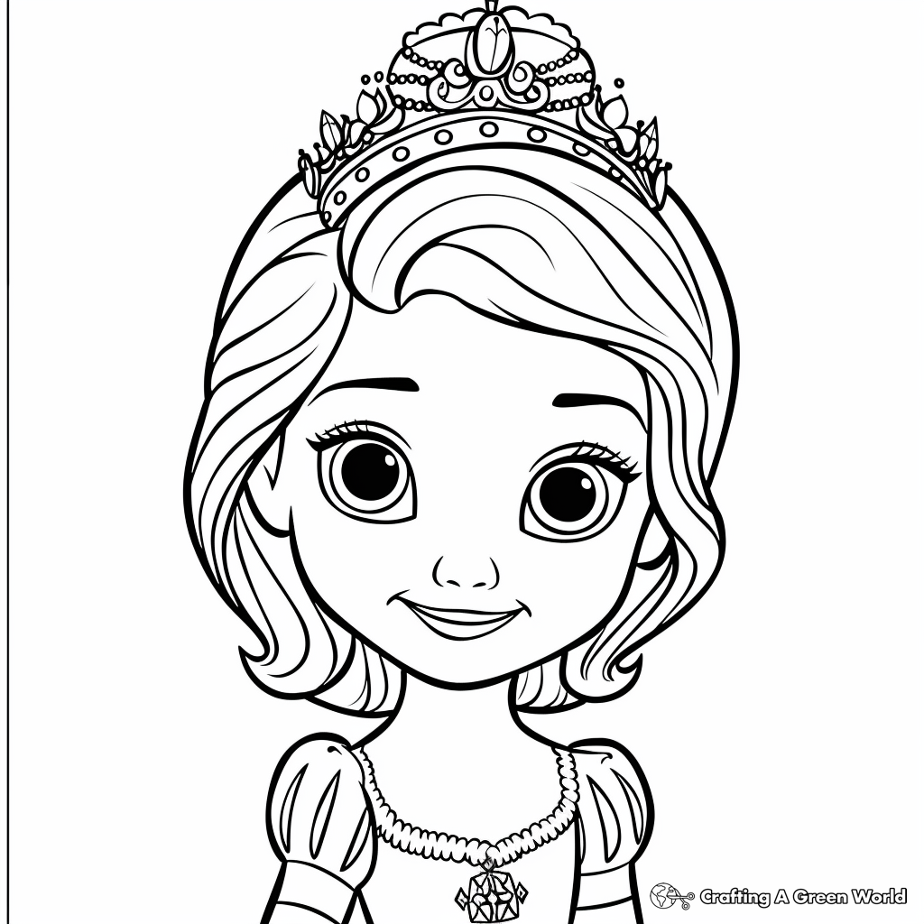 Sofia The First Coloring Pages - Free & Printable!