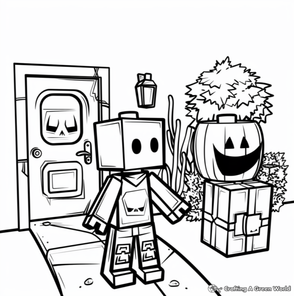 Roblox Doors Coloring Pages - Free & Printable!