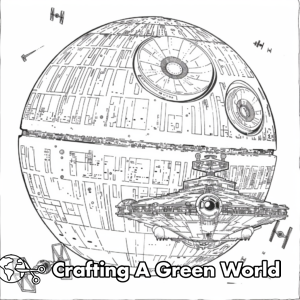 May The 4th Be With You Coloring Pages - Free & Printable!