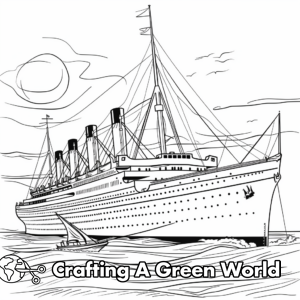Britannic Coloring Pages - Free & Printable!