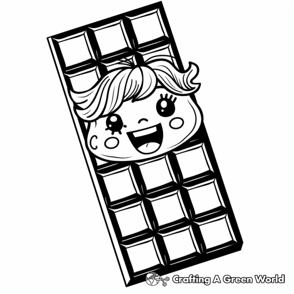 Simple Kawaii Food Coloring Pages - Free & Printable!