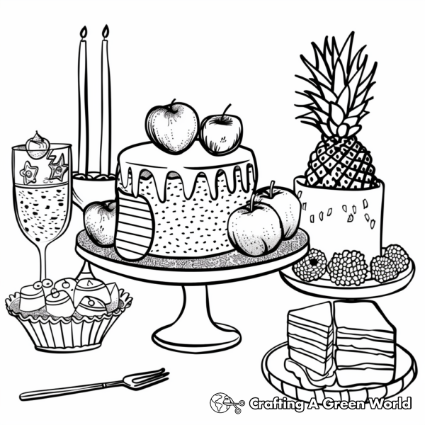 Rosh Hashanah Coloring Pages - Free & Printable!