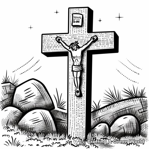 Good Friday Coloring Pages - Free & Printable!