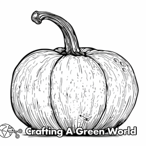 Blank Pumpkin Coloring Pages - Free & Printable!