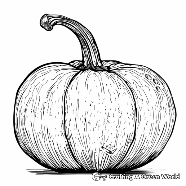 Blank Pumpkin Coloring Pages - Free & Printable!