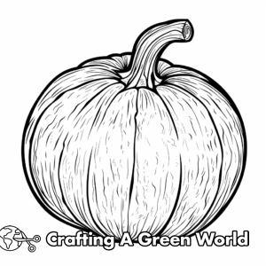 Blank Pumpkin Coloring Pages - Free & Printable!