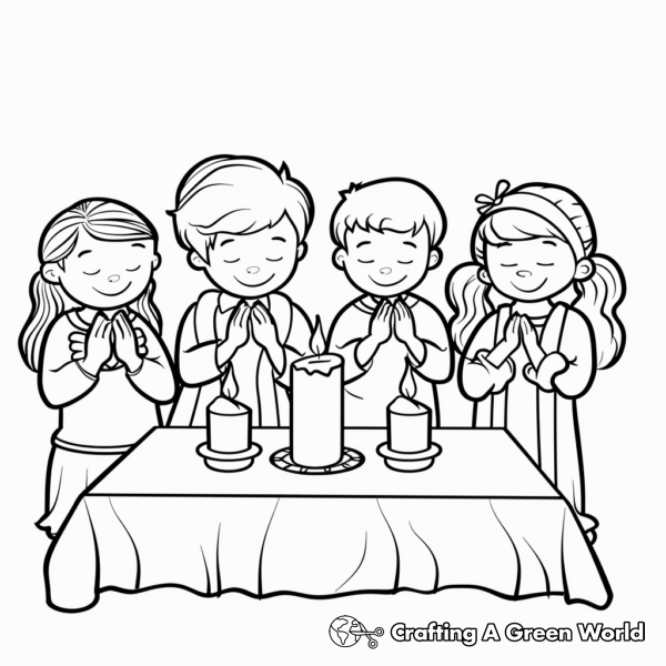 Christian Thanksgiving Coloring Pages - Free & Printable!