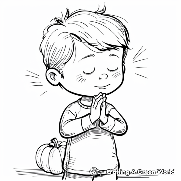 Christian Thanksgiving Coloring Pages - Free & Printable!