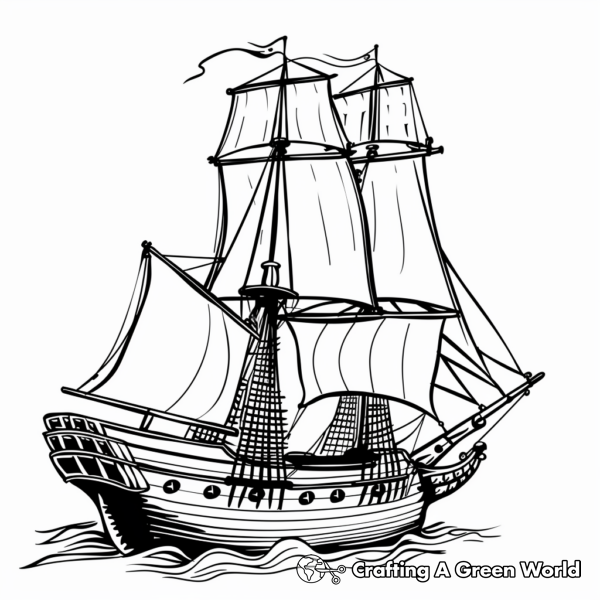 Thanksgiving For Preschool Coloring Pages - Free & Printable!