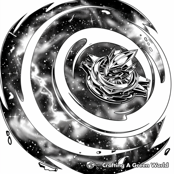 Beyblade Coloring Pages - Free & Printable!