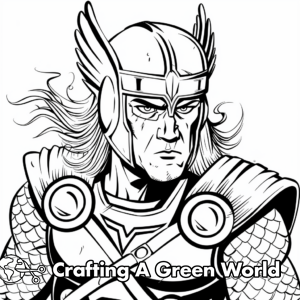 Thor Coloring Pages - Free & Printable!