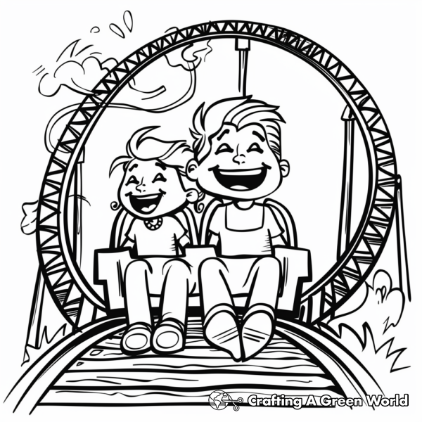 Carnival Coloring Pages - Free & Printable!