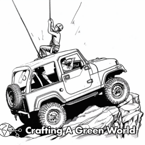 Jeep Coloring Pages - Free & Printable!