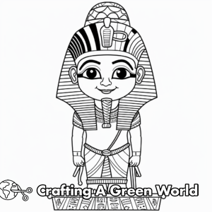 Pharaoh Coloring Pages - Free & Printable!